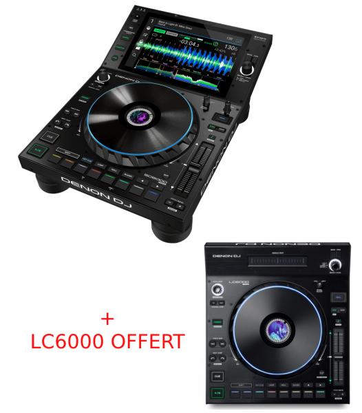Mp3 & cd draaitafel Denon dj SC 6000 + LC 6000