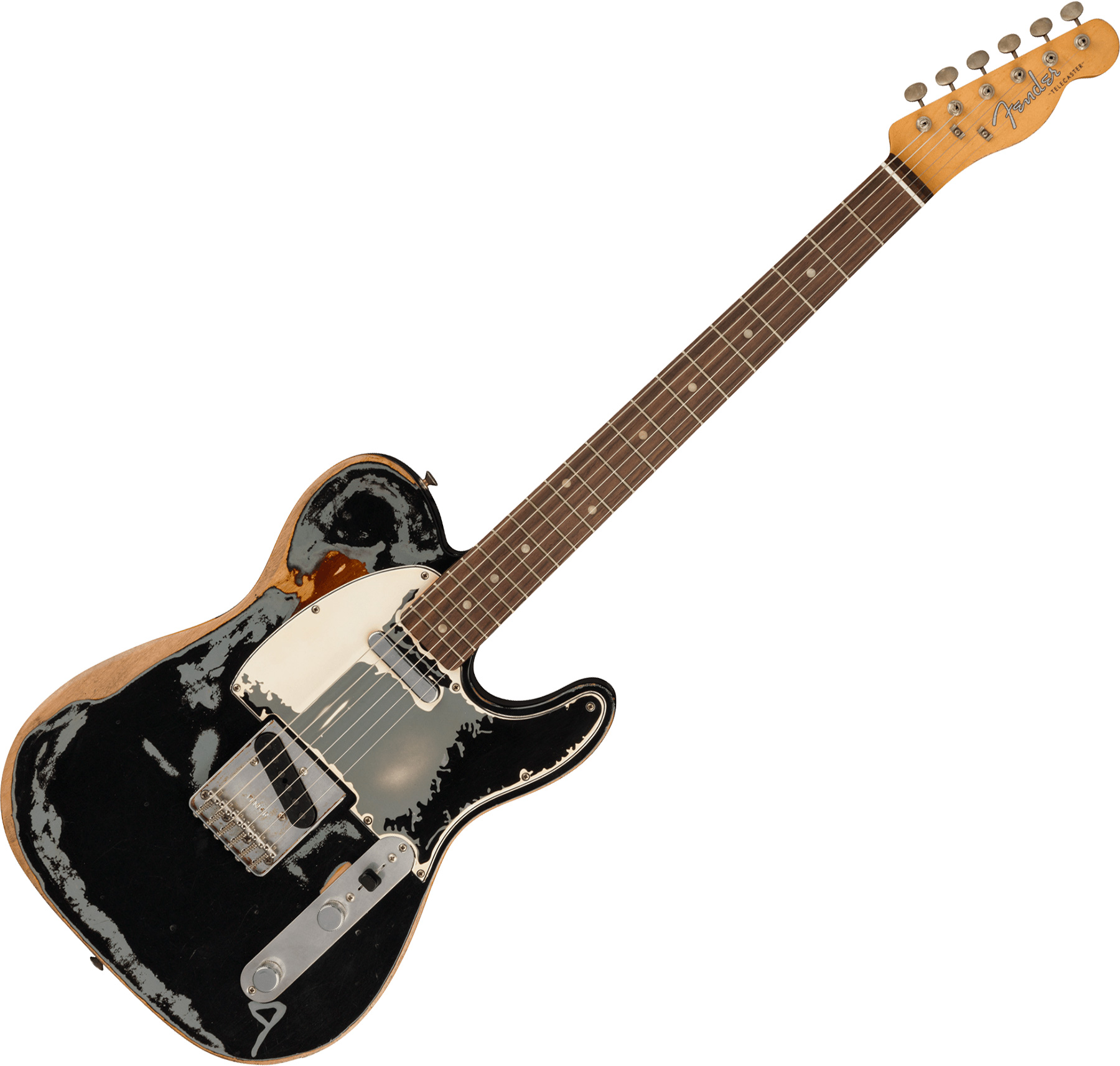Solid body elektrische gitaar Fender Joe Strummer Telecaster (MEX, RW ...