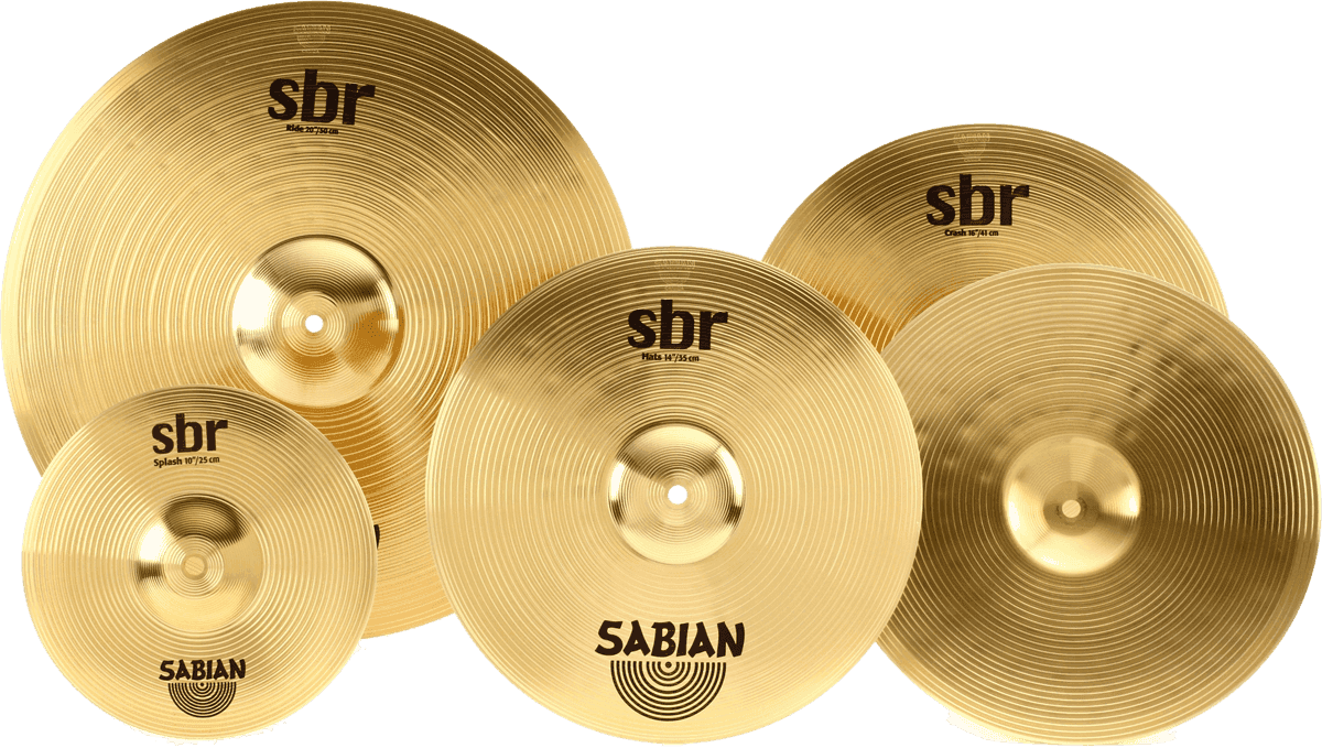 Bekkens set Sabian SBR 3 PACK Set Harmonique